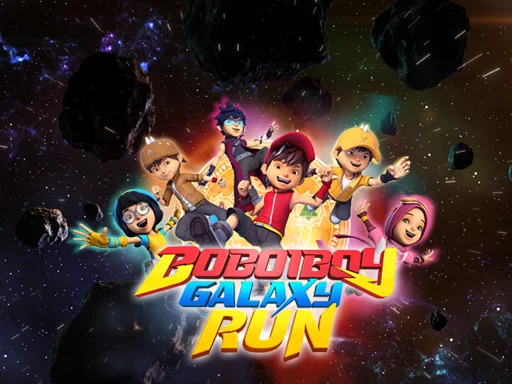 Boboiboy Galaxy Run | Play HTML5 Games with Game for Kids